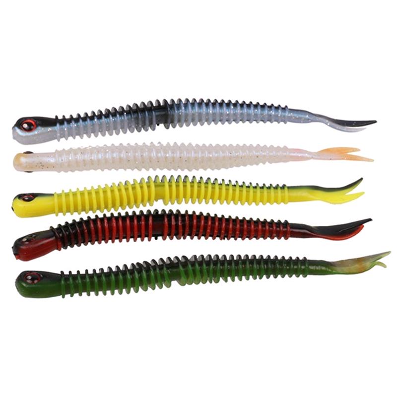 New Saltwater and Freshwater Rubber Fishing Lures Fishing Lure Swim ...