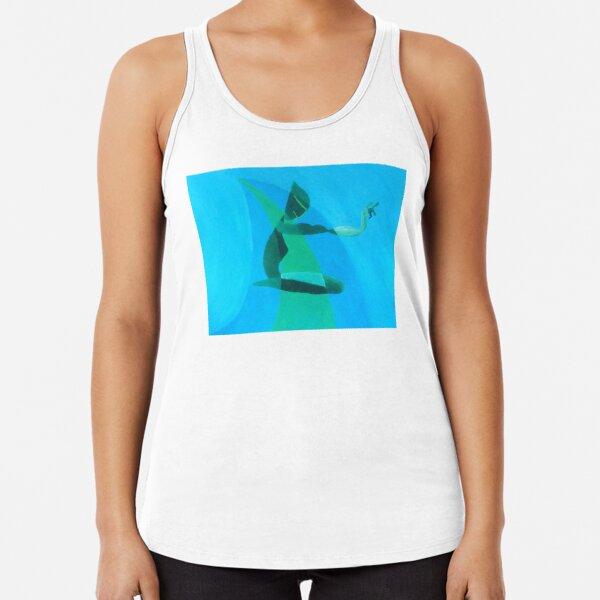 Buy Push Or Pull Printed White Women'S Sport Tank Top at affordable ...