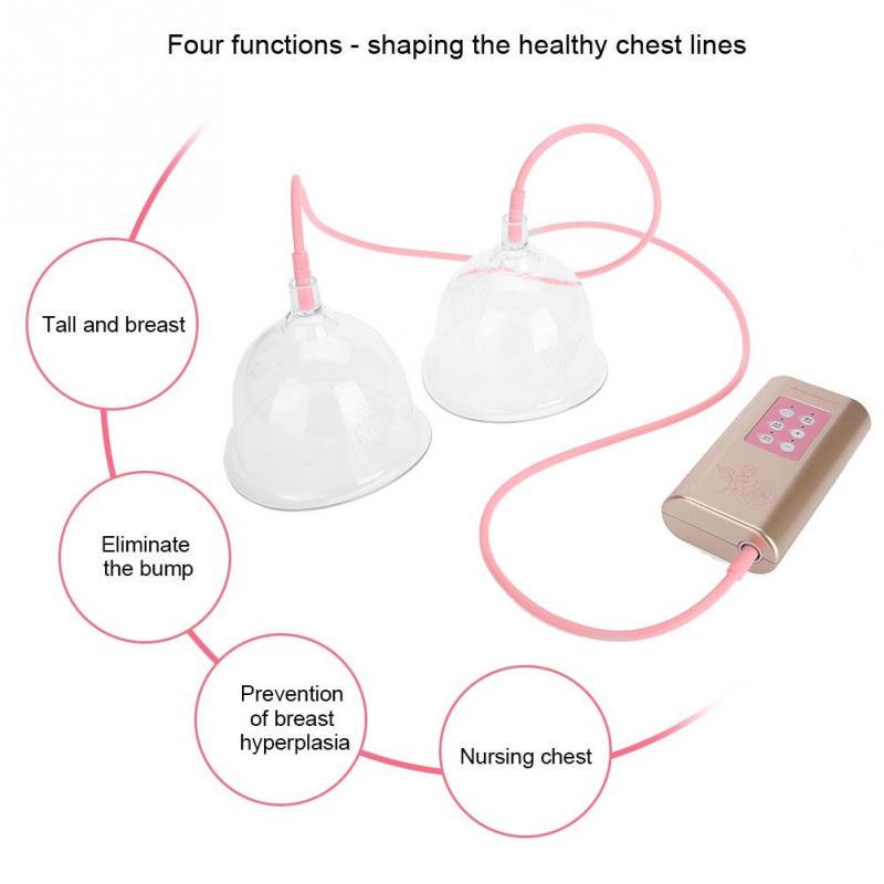 Portable Breast Enlargement Device Vacuum Pump Cup Breast Massager ...