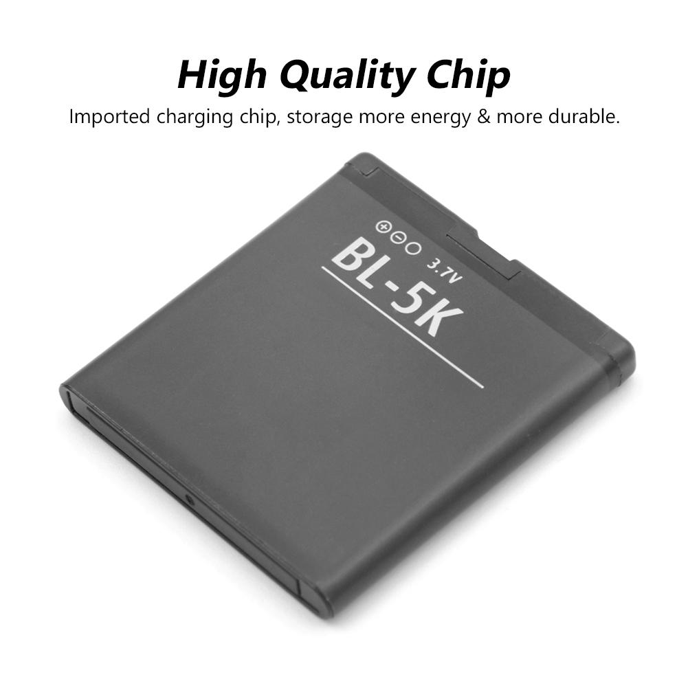 Buy 1200mAh Rechargeable Battery BL-5K / BL 5K / BL5K For Nokia N87 N86 ...