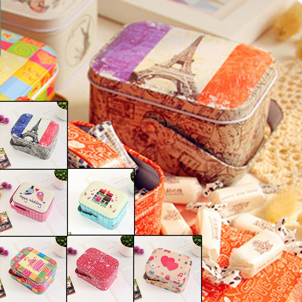 Buy Mini Hand-Held Metal Jewelry Candy Storage Box Case Holder ...