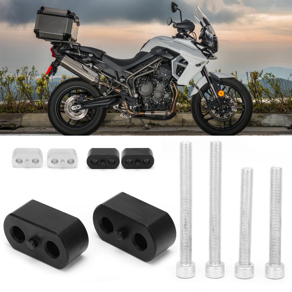 Buy Motorbike Handlebar Riser Mount Aluminium Alloy Replacement for ...