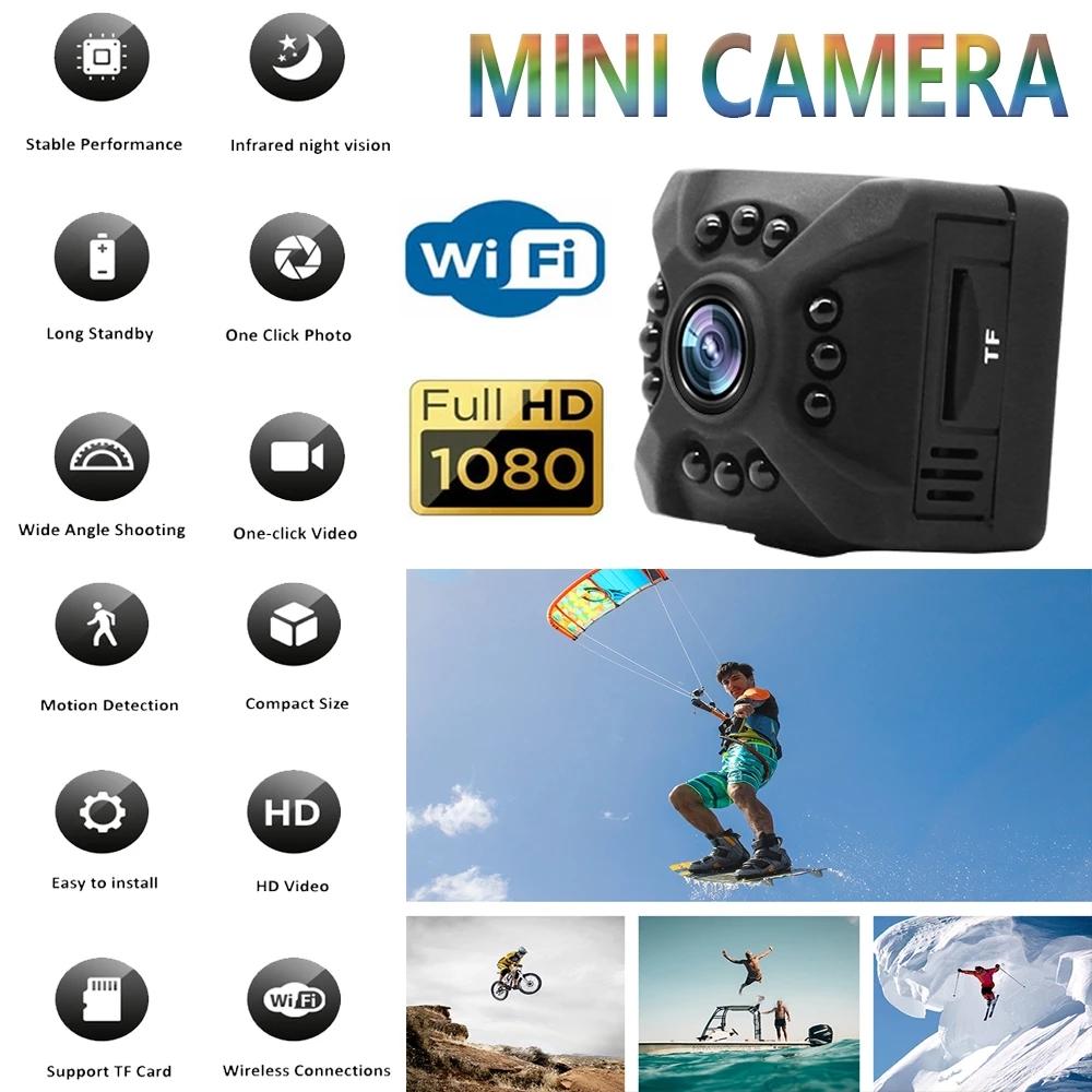X5 Mini Camera HD Wifi Webcam Wireless WiFi Night Vision Camcorder ...
