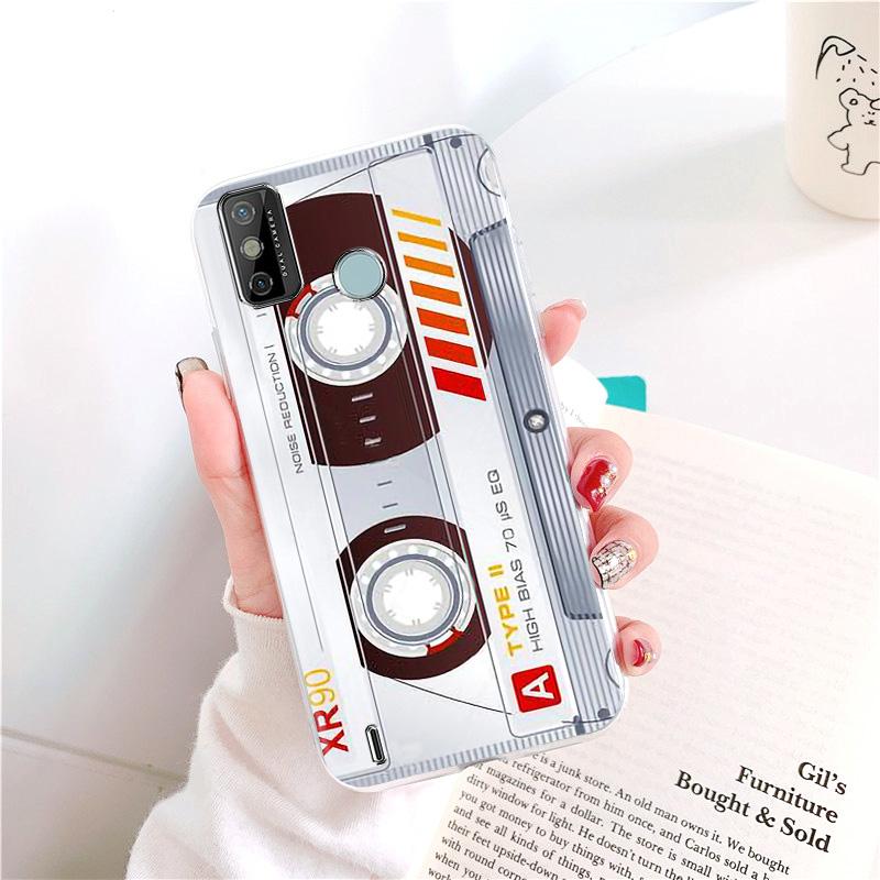 Buy Cases For Tecno Spark 6 Air Go KE7 KE6 KE5 Case Silicone Matte DIY ...