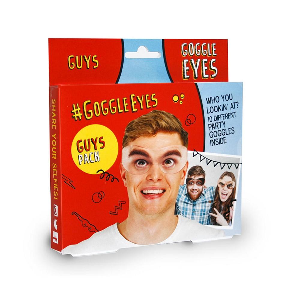 Mask-arade Goggle Eyes Guys Party Mask (Pack of 10) uygun fiyatlı satın ...