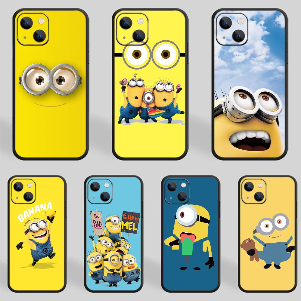Buy Cartoon Cute Minion Mobile Phone Case Cover Cell For IPhone Xiaomi ...