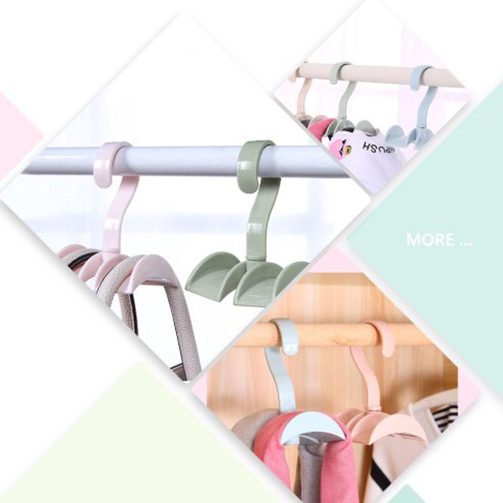 Buy 360-degree Rotation Closet Hanging Rack /Rotating Handbag Hanger ...