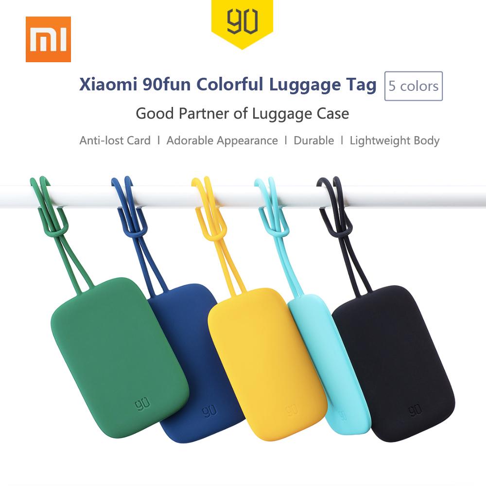 Buy Xiaomi 90fun Colorful Luggage Case Tag Label Travel Accessories ...