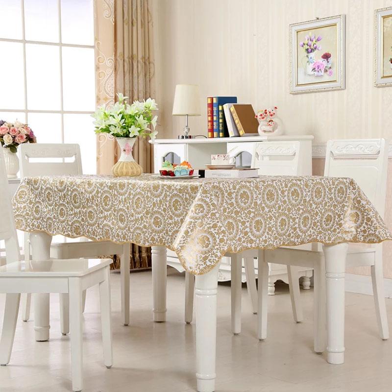 Buy Dining Table Cloth Home Decoration Placemat DeskCover Waterproof ...