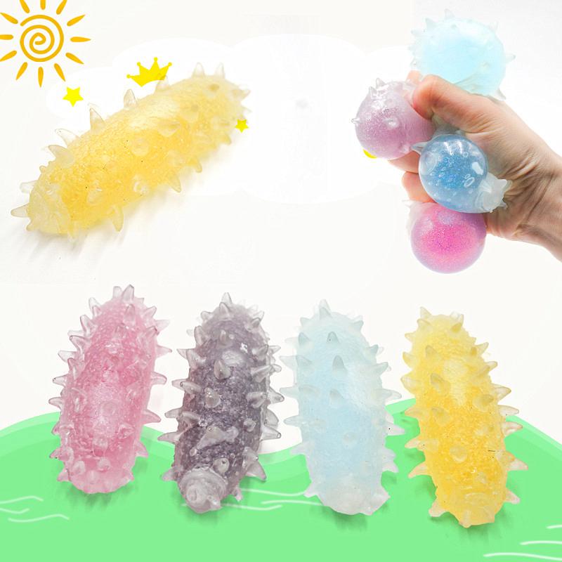 Buy Simulation Sea Cucumber Shape Squeeze Music Ball Tricky ...