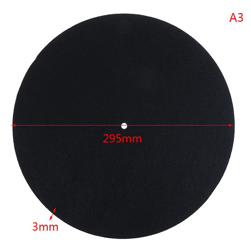 Record Players siwetg Felt Turntable Platter Mat LP Slip Mat Audiophile ...
