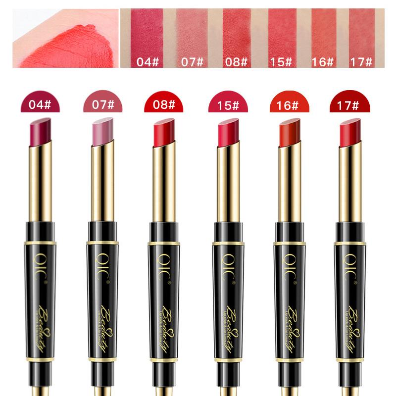 Buy Swivel Double Tip Lip Liner Lipstick Non - Fading Non - Stick Lip ...