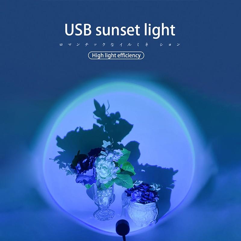 Buy USB Sunset Lamp Night Light Bedroom Ambient Light Home Atmosphere ...