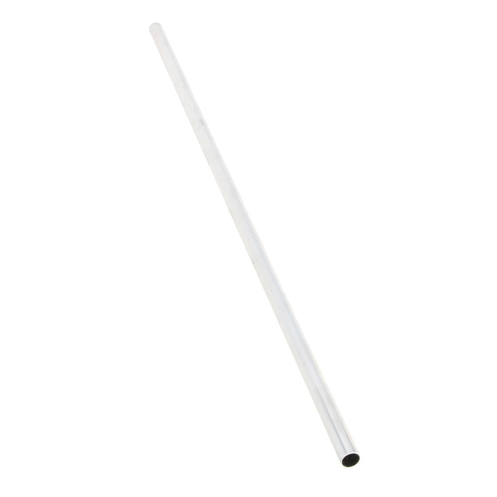 Buy 2x50cm Aluminium Alloy Round Tube Pipe Pole Hollow Shaft OD. 10mm ...