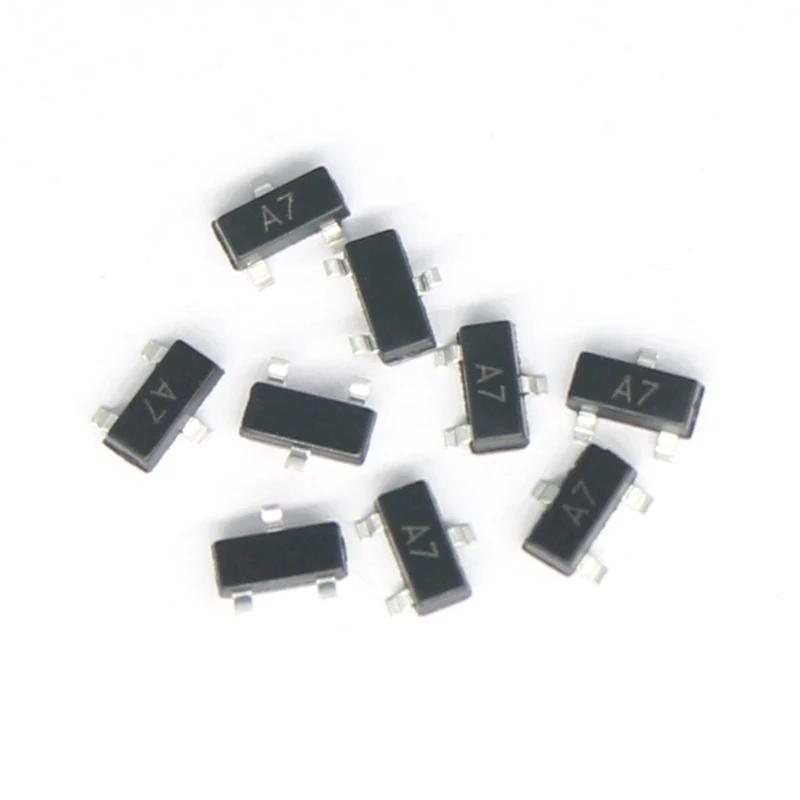Buy 50pcs/lot BAV99 SOT-23 A7 SOT23 0.2A 70V Transistors at affordable prices — free shipping ...