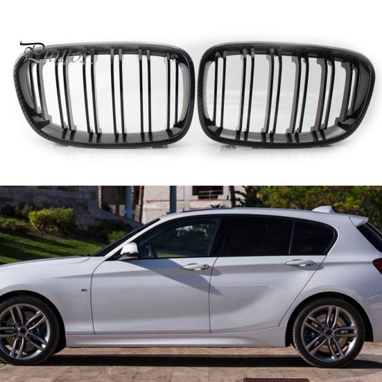 For BMW 1 Series F20 11-14 Years Anti scratch Car Grilles Carbon Grain ...