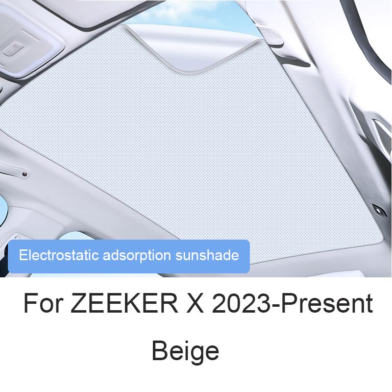 Cheap Car Electrostatic Adsorption Sunshade For ZEEKR X 2023-2025 ...