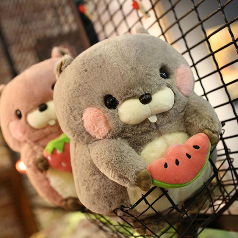 Buy Cute Plush Groundhog Toys Soft Stuffed Woodchuck Doll Gifts for ...