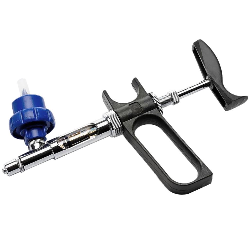 Buy Adjustable and Continuous Syringe Animal Injector Gun Animal Drench ...