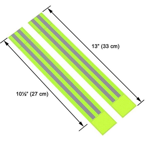 Buy Fluorescent Portable Ankle Strap Night Jogging Walking Reflective ...