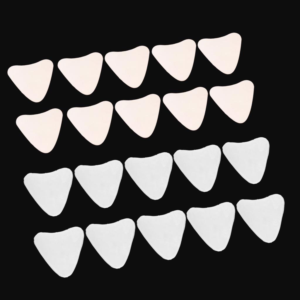 Buy 20 Pieces AntiWrinkle Chest Silicone Reusable Pads Triangular for ...