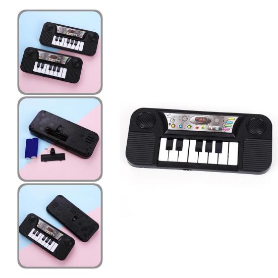 Buy Great Mini Size Ultra-light Plastic 8 Keys Electronic Piano ...