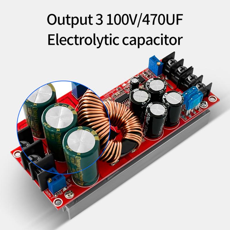 Cheap 1200w 20a High-power Converter Dc-dc Step-up Power Supply Module ...