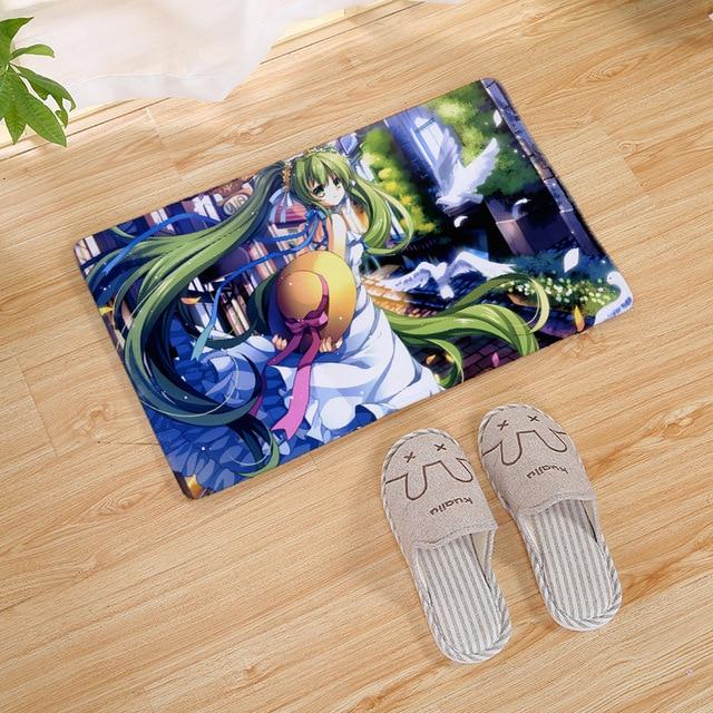 Buy Hatsune Miku Printing Doormat Insole Kitchen Mat Carpet Welcome ...