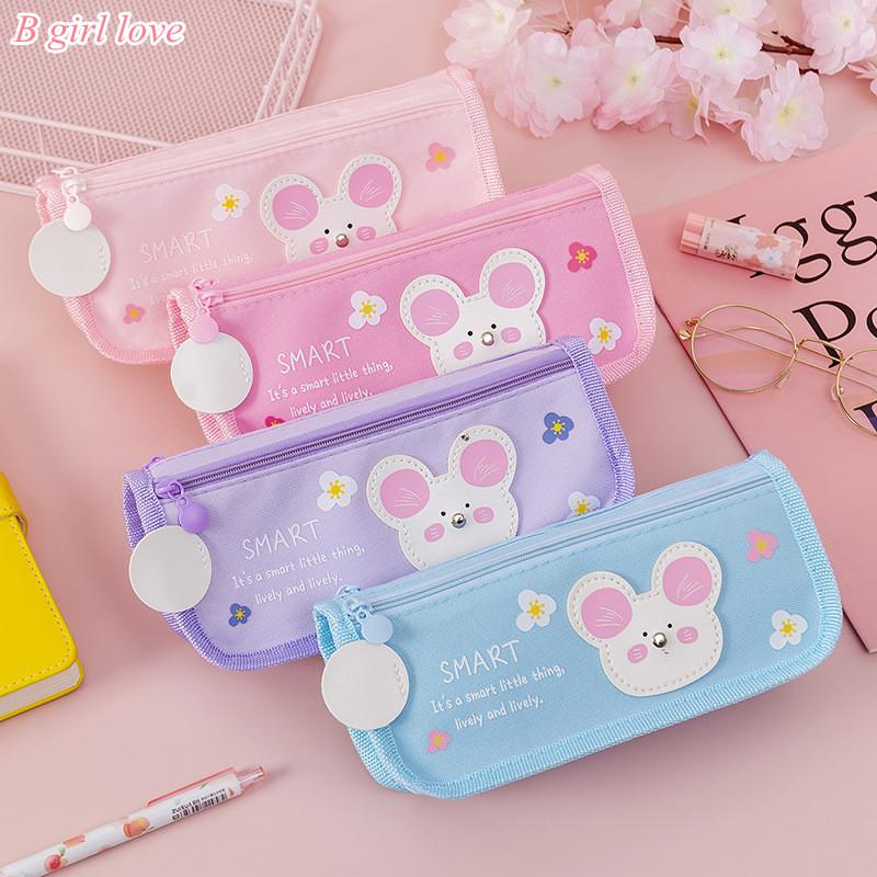Buy Simple and Cute Cartoon Large-capacity Stationery Bag ...