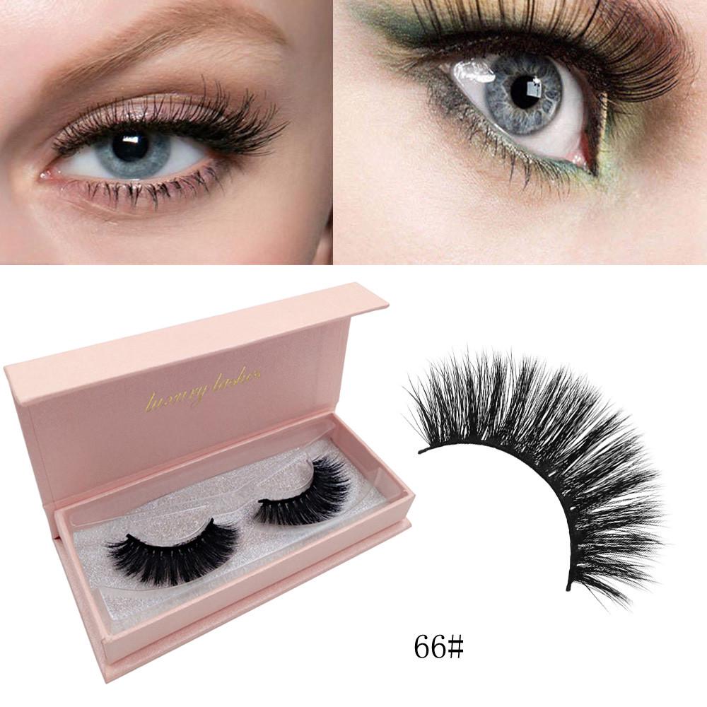 Buy Natural False Eyelashes 3d Volume Soft Lashes Long Eyelash ...