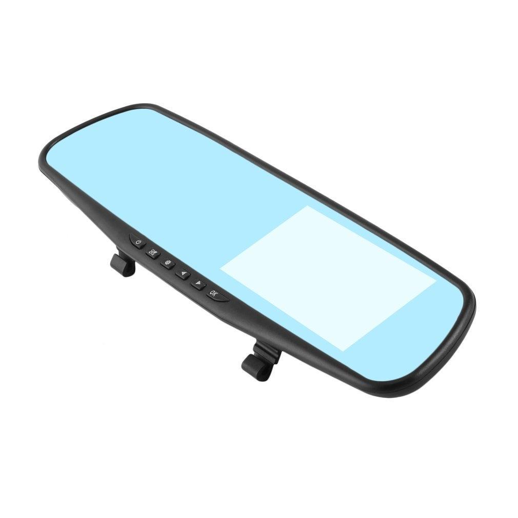 Buy Rearview Mirror DVR 3.5 Inch Parking Monitor Driving Recorder at ...