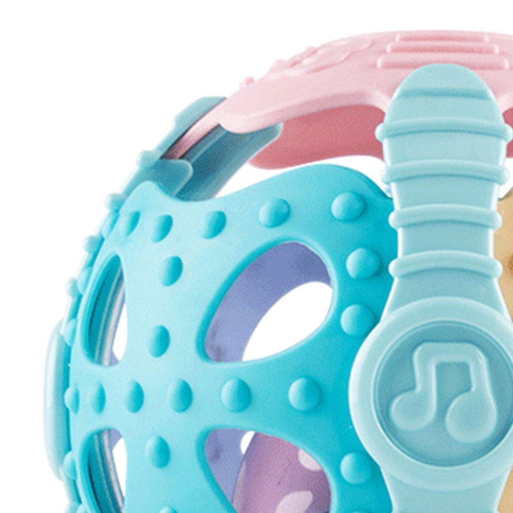 KKII Baby Rattle Ball Toy Hand Shaker Bell with Sound Light Educational ...