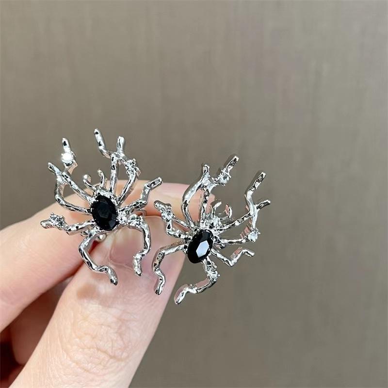 Cheap Sweet cool wind spider rhinestone personality niche design senior ...