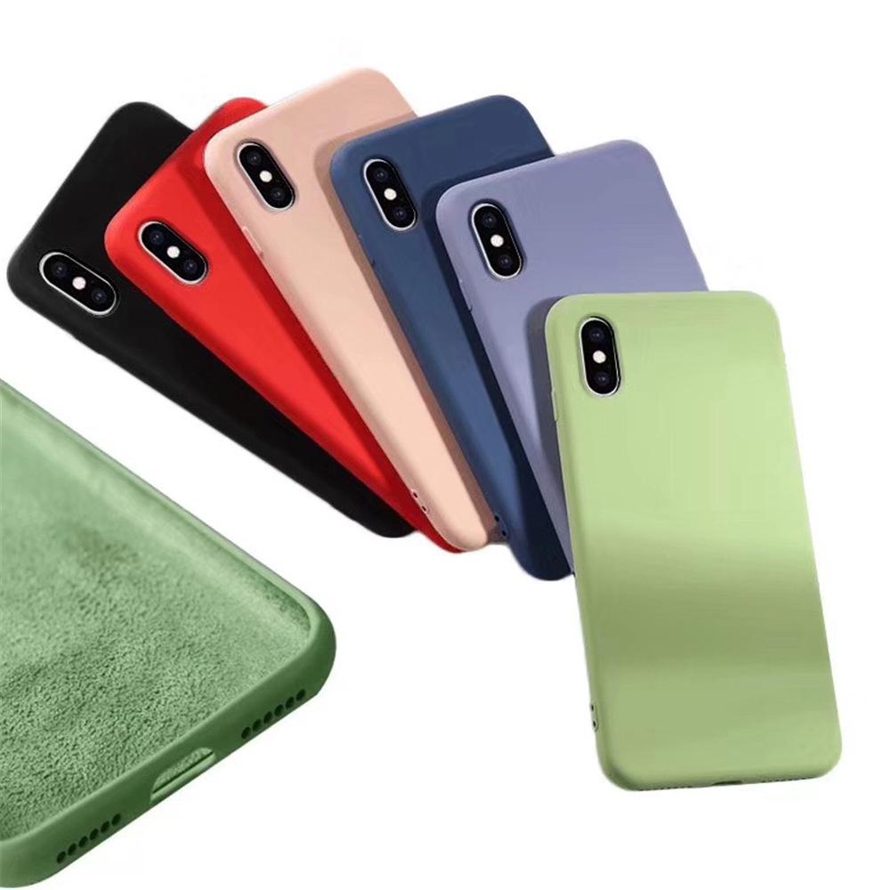 Buy Soft Liquid Silicone Slim Skin Protective Back Cover Case for ...