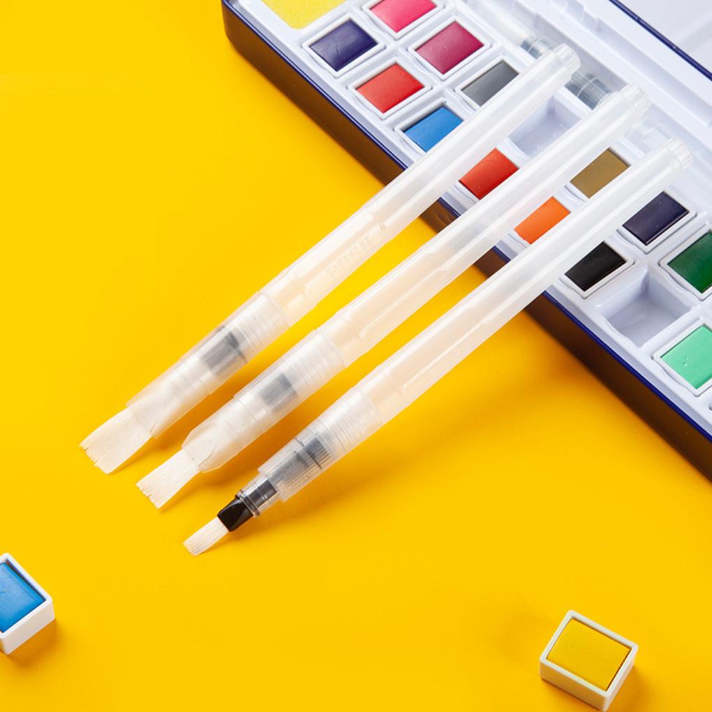 Portable Watercolor Paint Drawing Pens Refillable Soft Art Brushes ...
