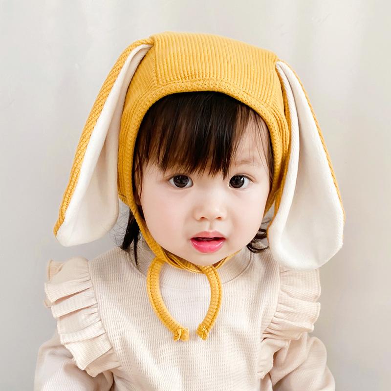Buy Baby Hat Spring and Autumn Thin Section Cute Super Cute Rabbit Ears ...