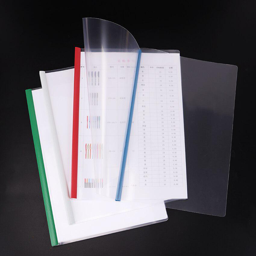 Buy Waterproof Pull The Pole Clip File Folder A4 Transparent Plastic ...