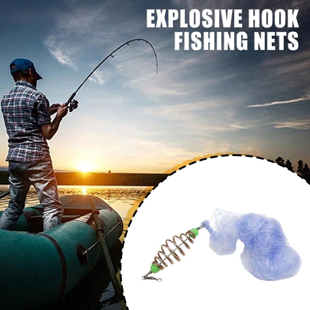 Satın alın Explosive Hook Fishing Nets Hand-set Casting Fishing Fish ...