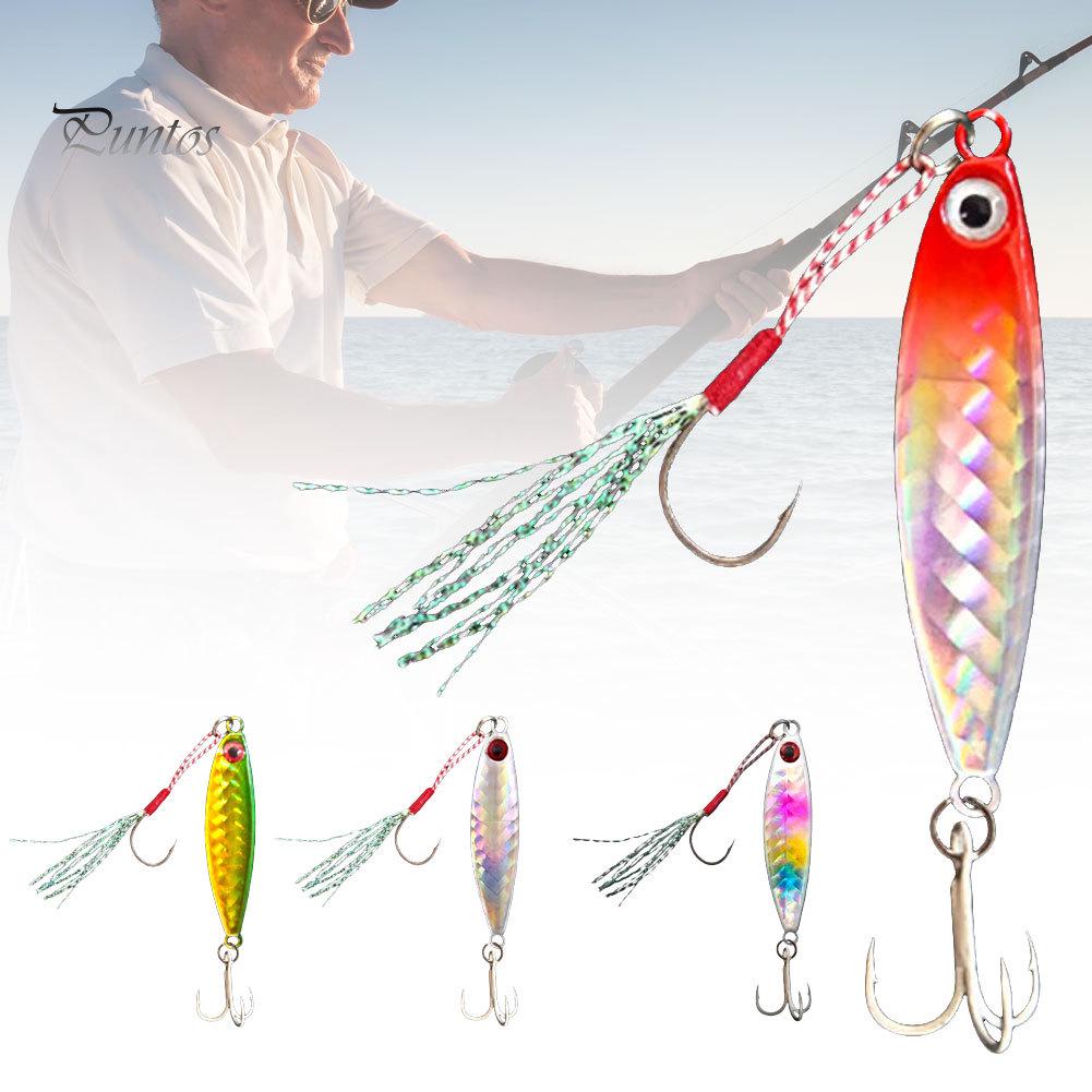 Buy Puntos 5cm 10g Metal Sequin Simulation Fish Fishing Bait Hard Lure ...