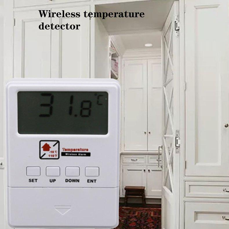 Buy Wireless Temperature Detector 433Mhz Sensor Alarm For Our Home ...