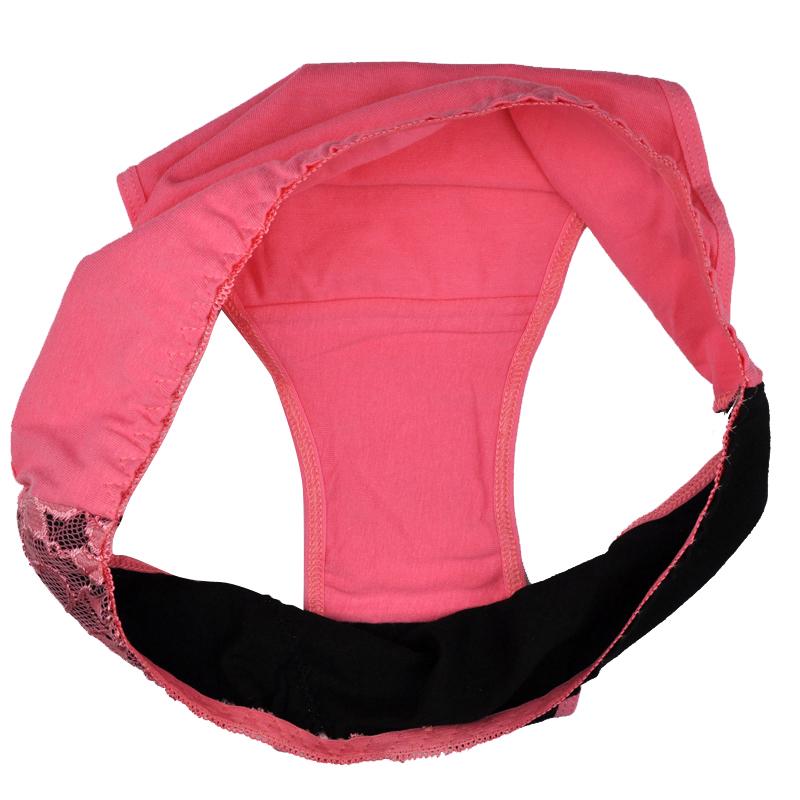 Cumpără 6 buc chiloti de bumbac pentru femei sexy dantelă lenjerie ...