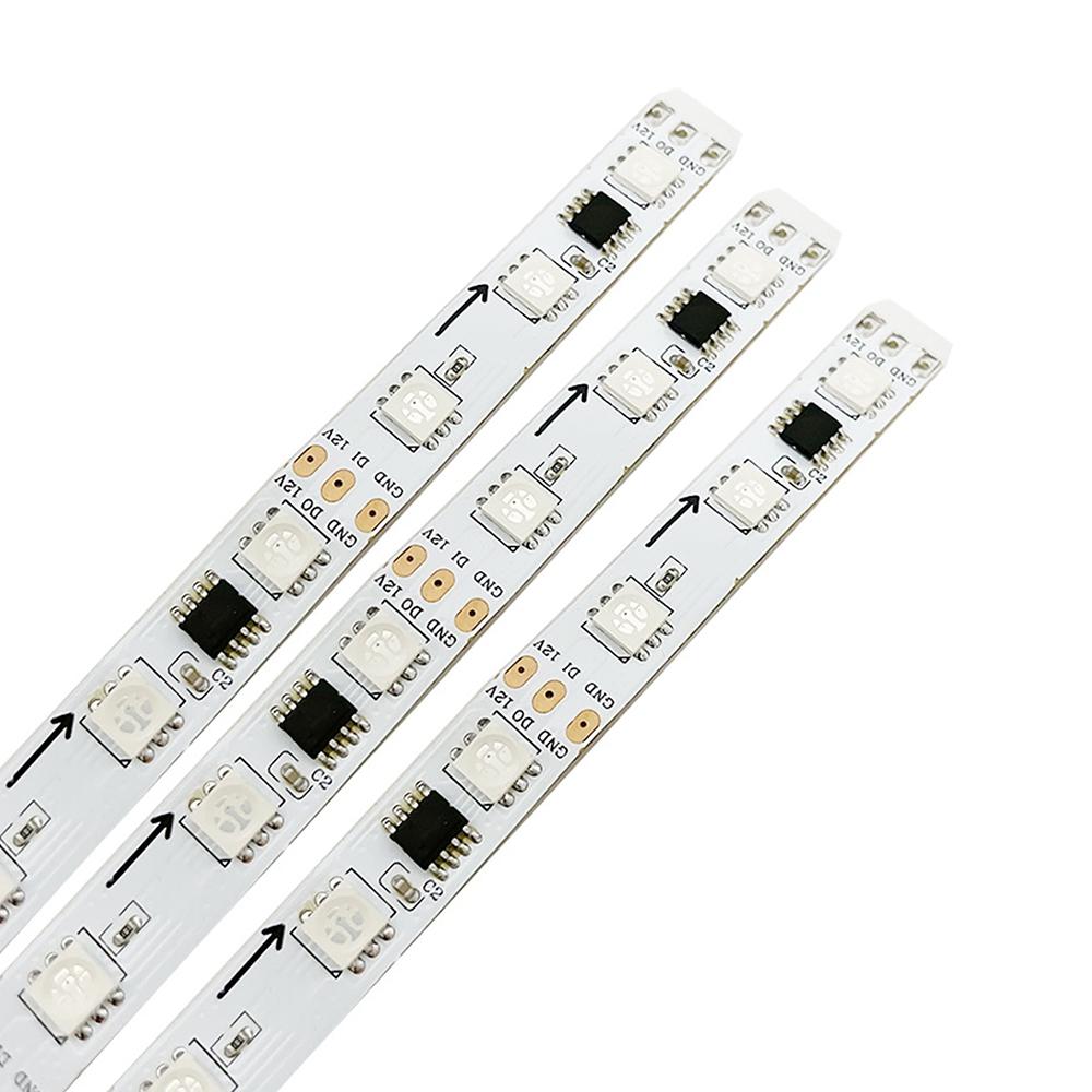 Buy 3Pcs 12V RGB 30 LED Strip WS2811 LED Strip Compatible with WS2812 ...