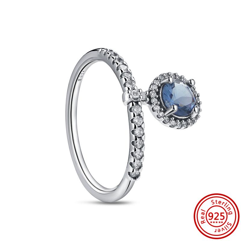 Cheap Authentic S925 Sterling Silver Regal Princess Crown Elevated Pavé Heart Sparkling Zircon ...