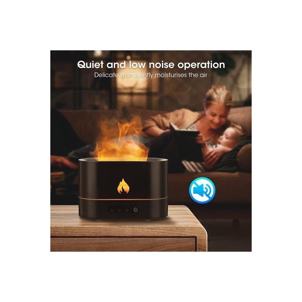 Flame Aroma Diffuser Lamp Ultrasonic Aromatherapy Nebulizer Air ...