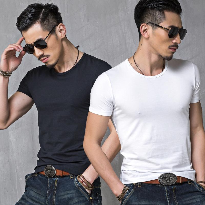 Buy T Shirt Men Summer Tshirt Top Classic Brand Fashion O Neck Mens ...