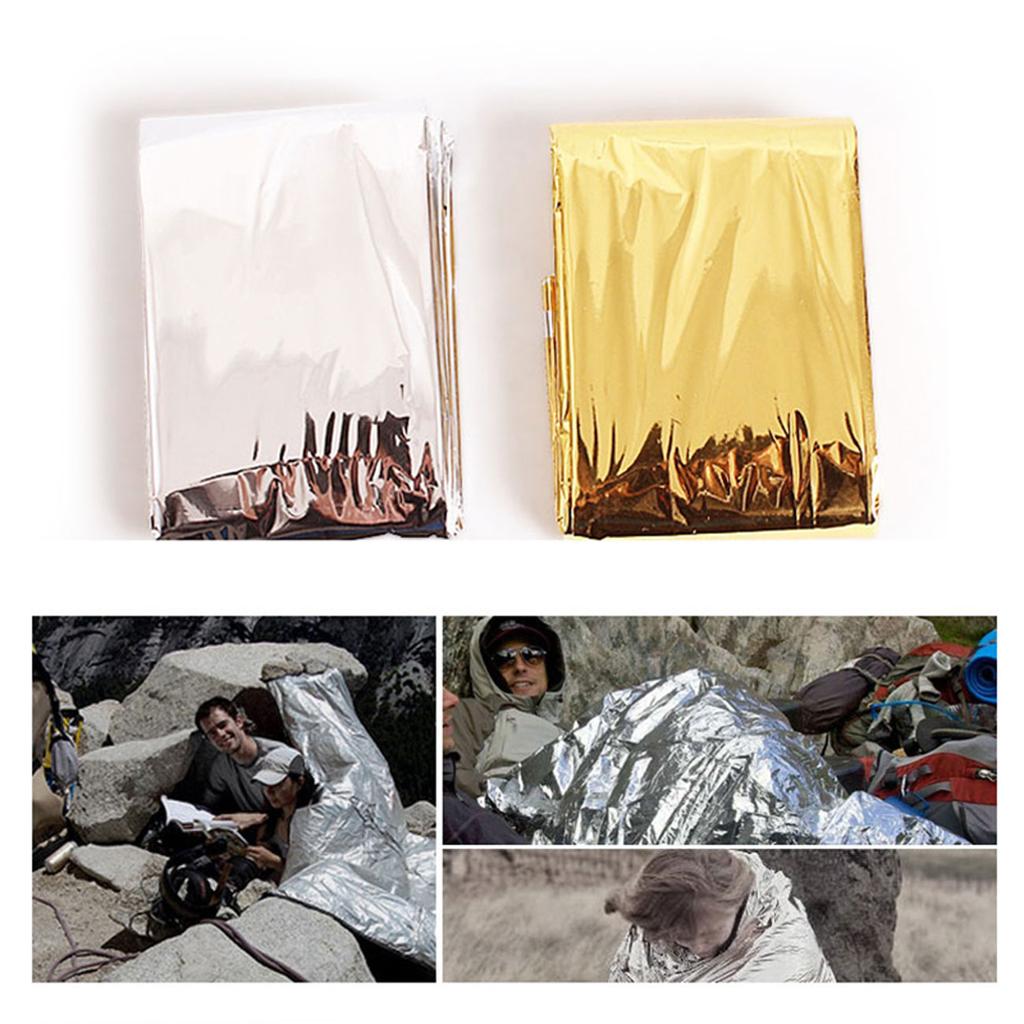 Buy Outdoor Waterproof Emergency Survival Rescue Blanket First Aid ...