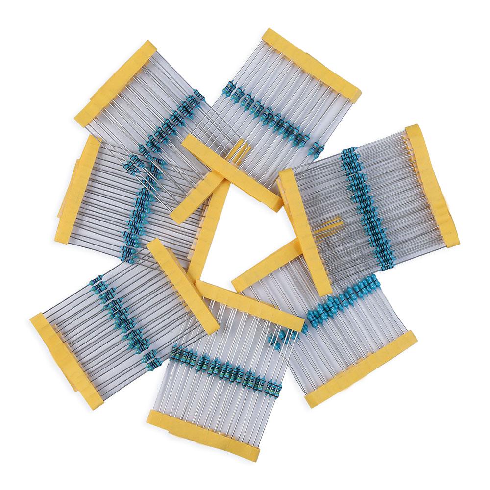 Buy Elegoo 17 Values 1% Resistor Kit Assortment, 0 Ohm-1M Ohm (Pack of ...
