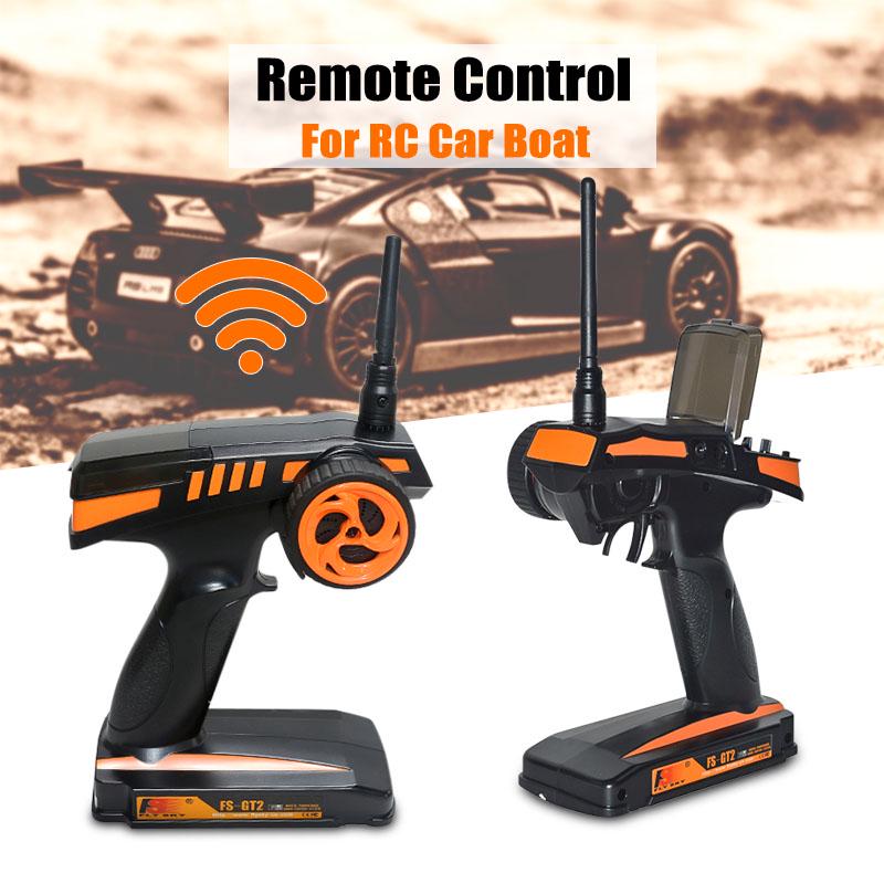 Buy FS GT2 2CH 2.4G Radio Remote Control Transmitter + Receiver RC Car ...