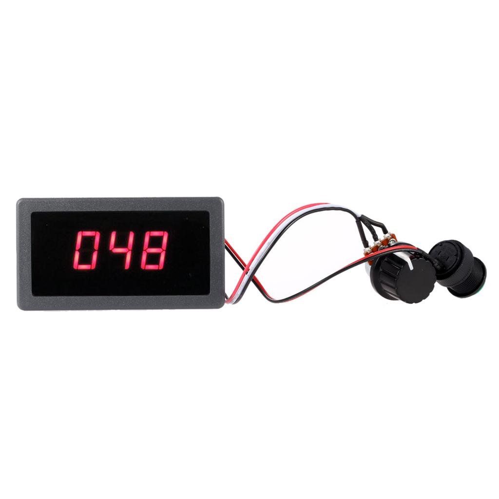 Buy 6V 12V 24V Digital Display LED DC Motor Speed Controller PWM ...