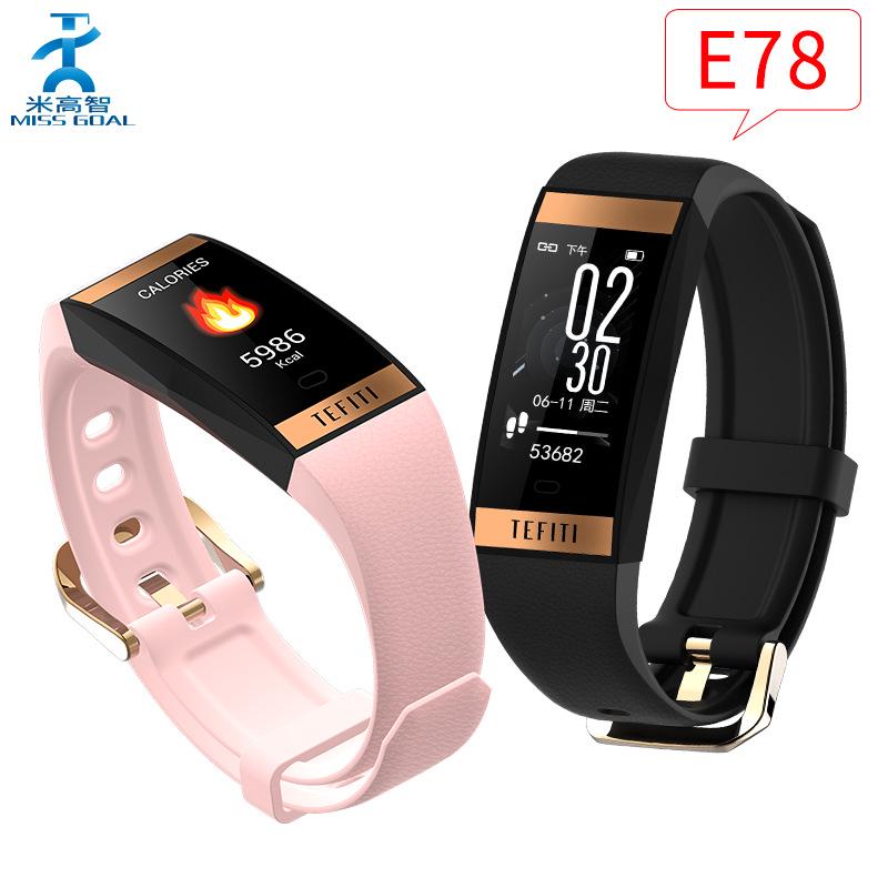 Buy New Women Smart Watch TEFITI E78 Smart Bracelet Touch Screen IP68 ...